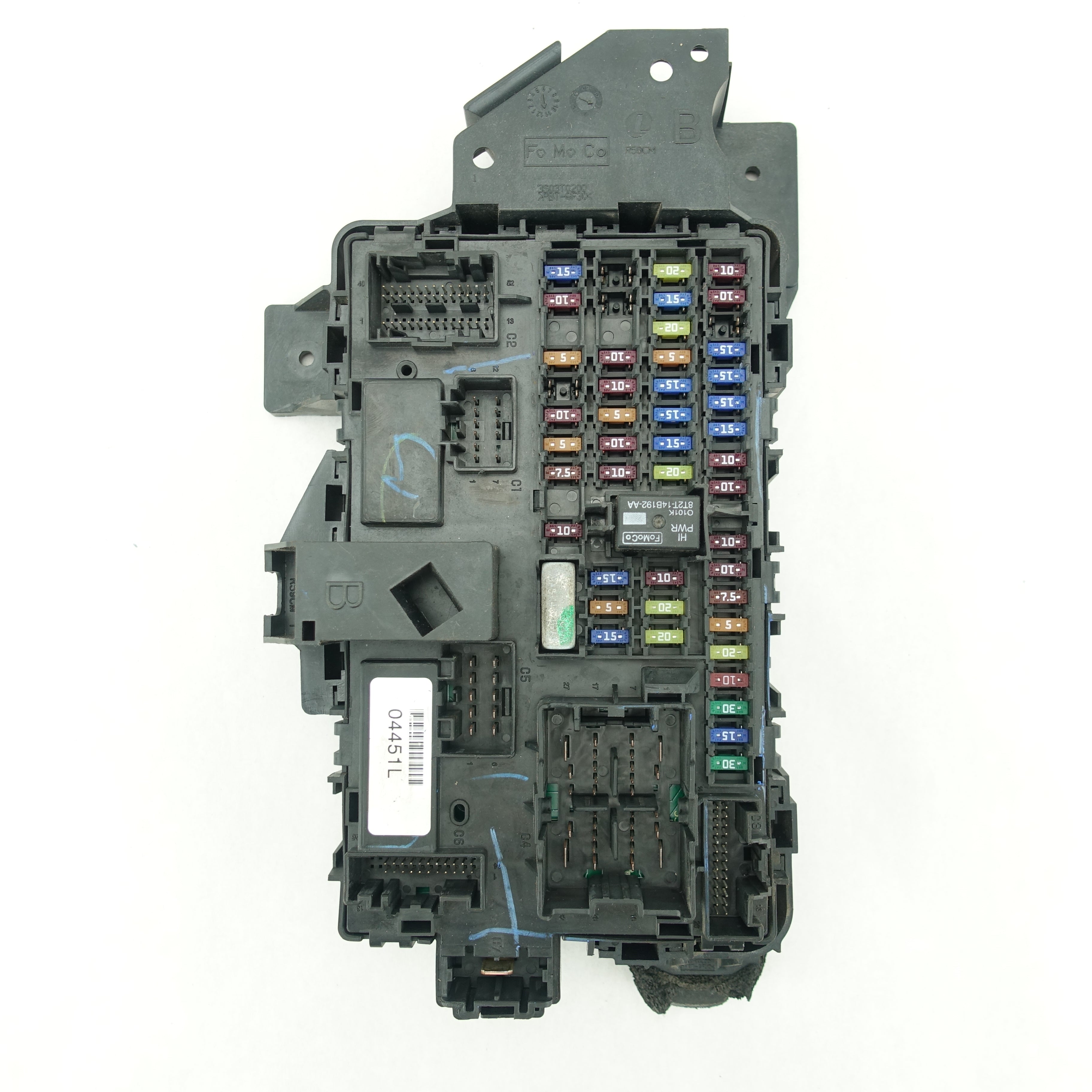 2011 2012 Ford F250 F350 F450 BCM Body Control Module Computer Fuse Ju ...